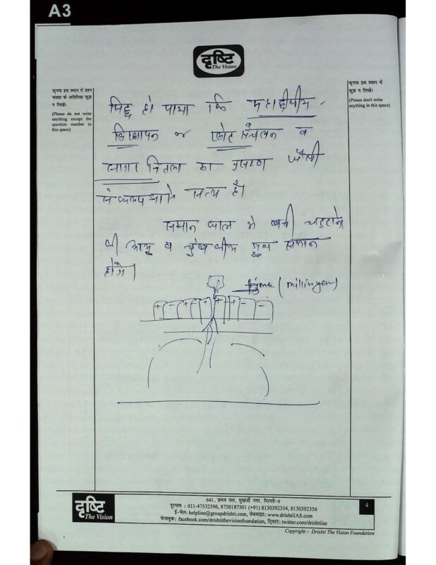 2018 UPSC Topper Siddharth Kumar Meena (Rank-734) Geography Handwritten ...