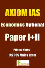 Vibhas Jha Economy Optional Handwritten Notes in English for IAS Mains 2023
